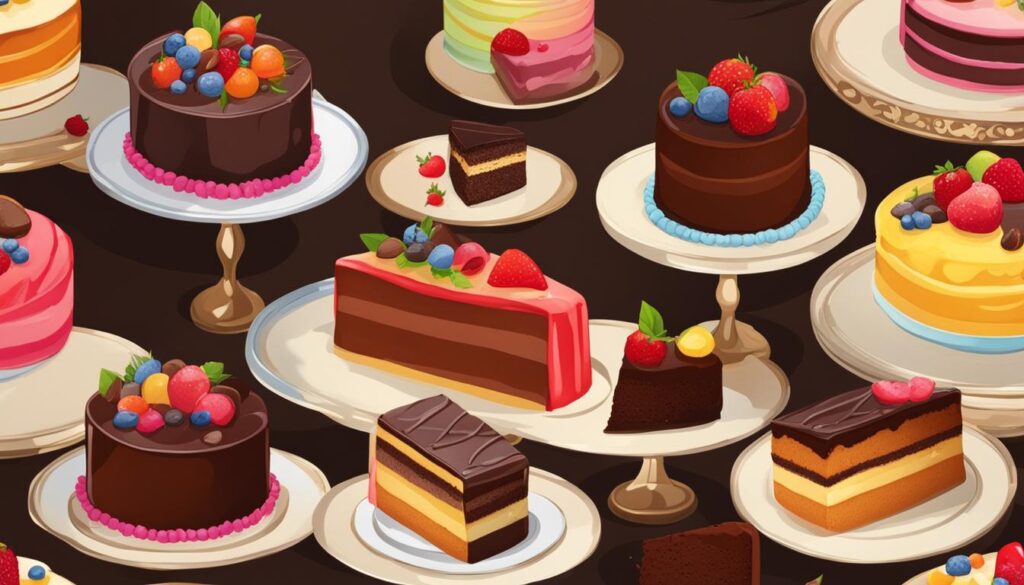Different Types of Cakes