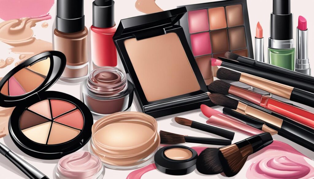 Types of Makeup - Foundation, Mascara, Eyeliner, Lipstick, Blush, etc.