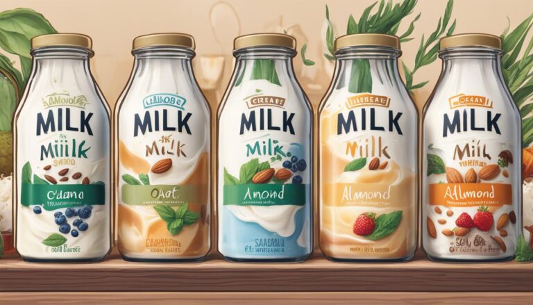 Types of Milk - Whole, Skim, Almond, Soy, Oat, etc.