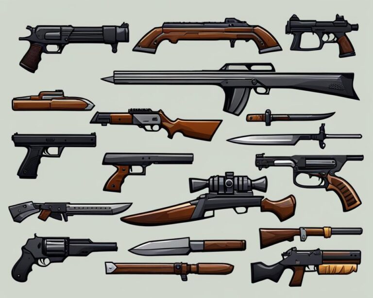 Tipos de Armas (de Fuego, Filosas, Contundentes y Más) – Tag Vault