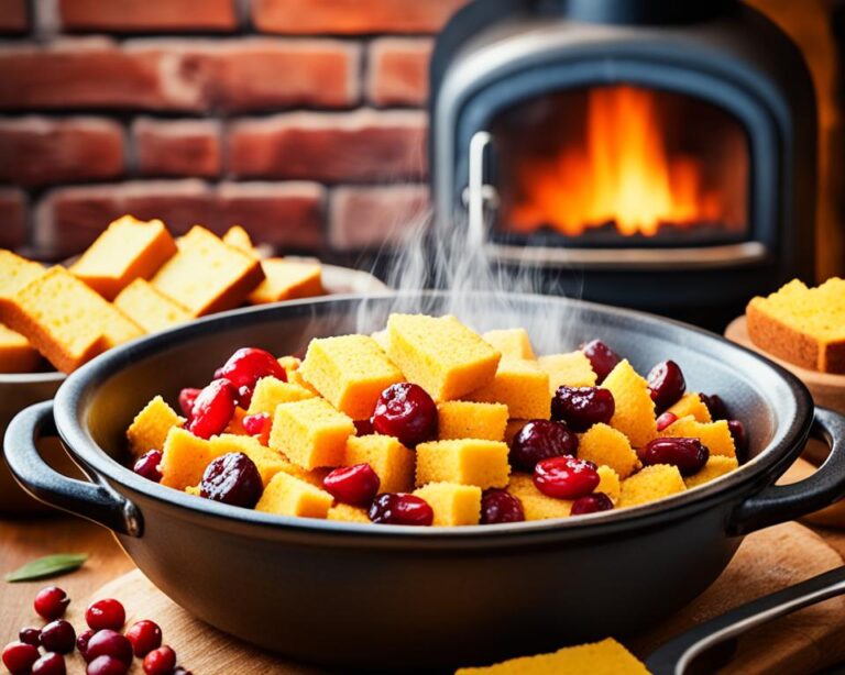 Cornbread Sausage Cranberry Stuffing (Recipe)