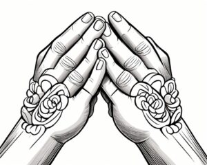 Hands Clasped Together